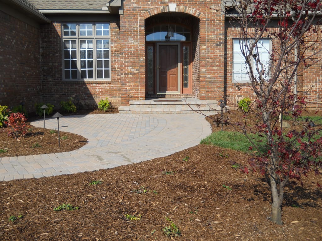 Curved Brick Walkway Tutorial